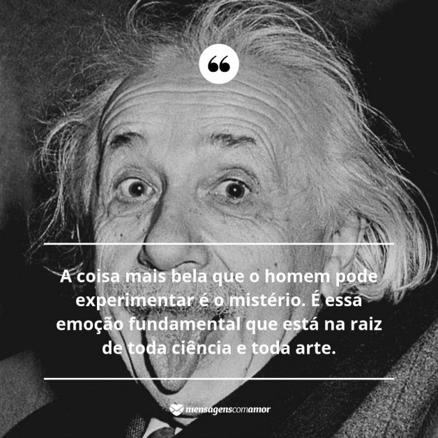 Frases de Albert Einstein. Inspire-se com o grande gênio!