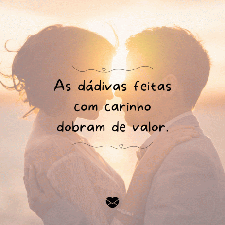 Frases de carinho. Demonstre sua afetividade com palavras