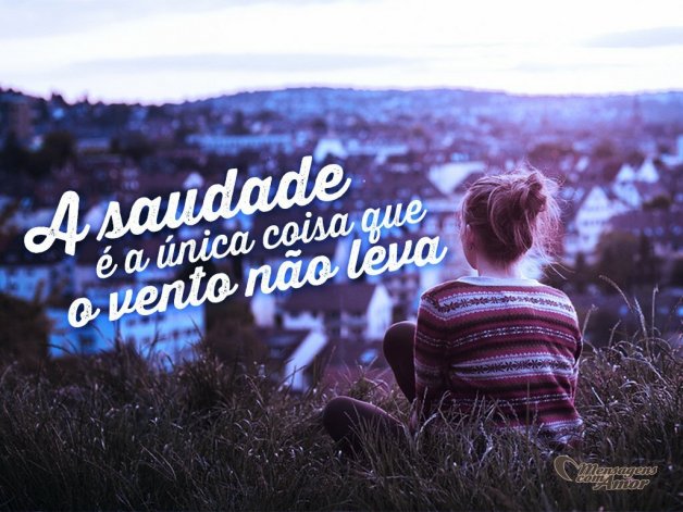Poemas de Saudade. Vários poetas, um único tema: a saudade.