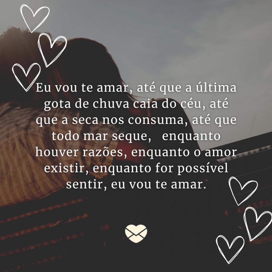 Frases de amor para quem cuida. Está nos detalhes!