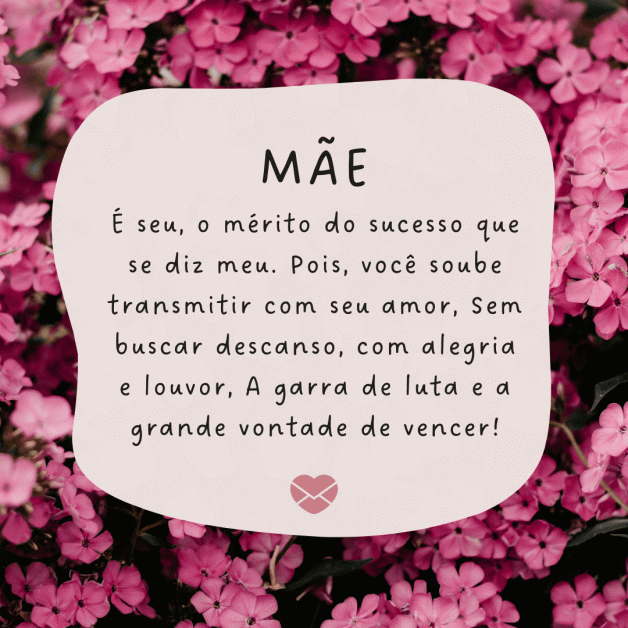 Encontre o texto ideal para transmitir seu amor por sua mãe.