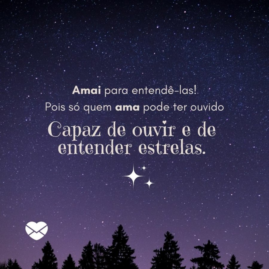 Frases sobre estrelas: admire a bela imensidão do Universo