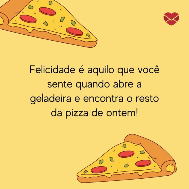 Frases sobre pizza. Compartilhe palavras muito saborosas!