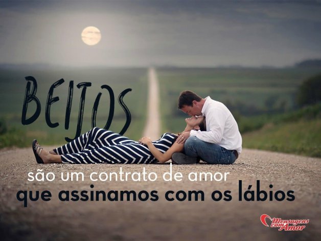 Frases sobre beijo. A melhor expressão do amor!