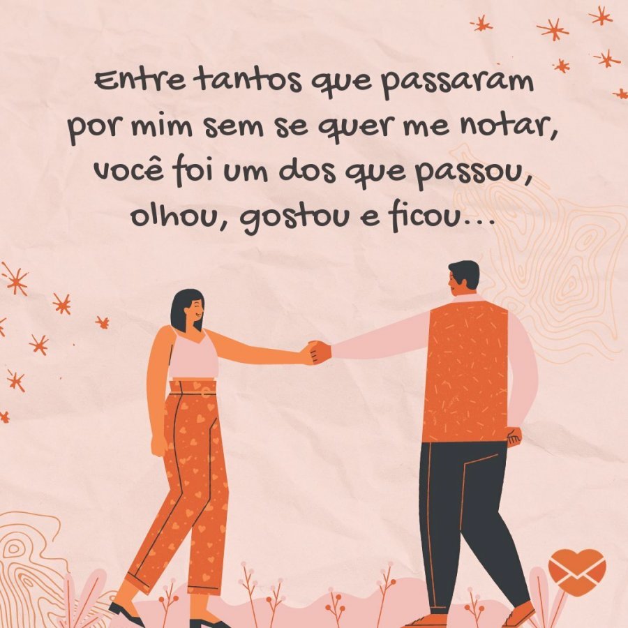 Mande mensagens para aquela pessoa mais do que especial
