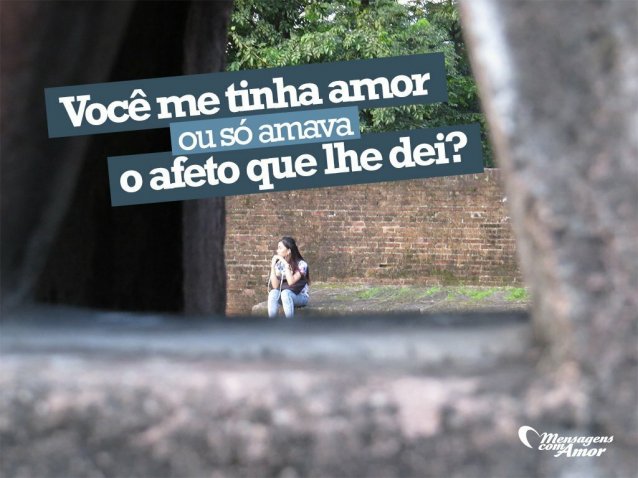 Frases de afeto. Carinho em forma de palavras.