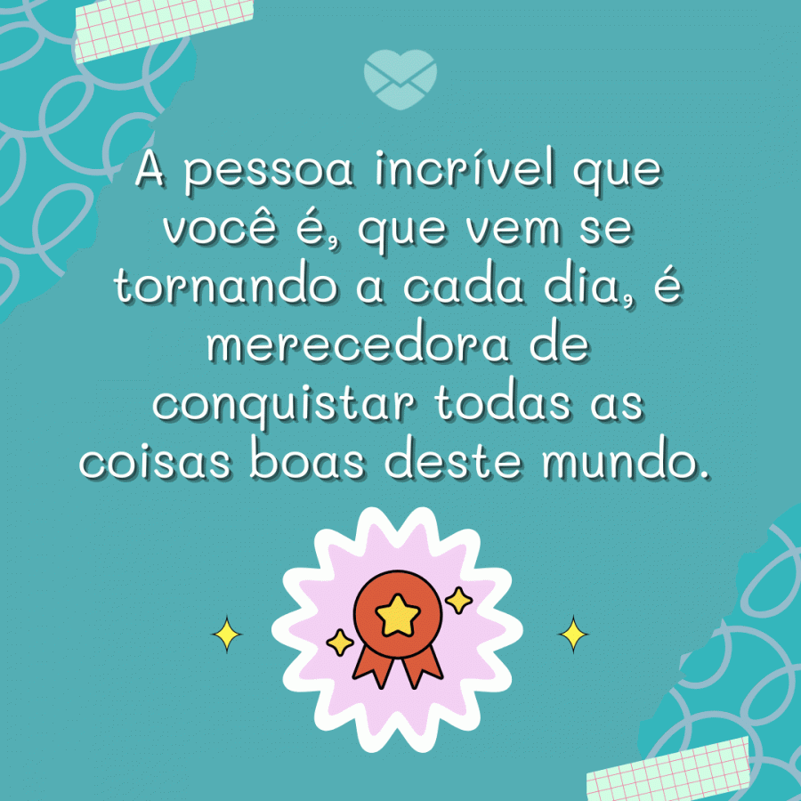 Você merece o melhor! Valorize-se sempre