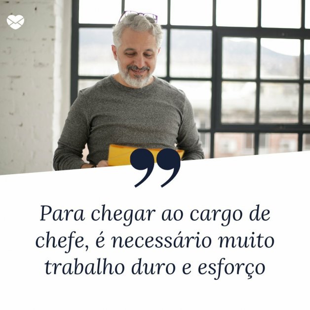 Mensagens para comemorar o Dia do Chefe