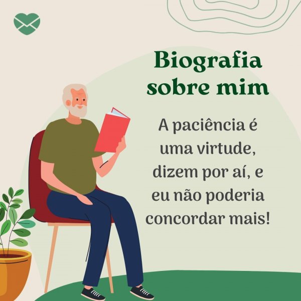 Biografia sobre mim: quem é você? O que você ama nesta vida?
