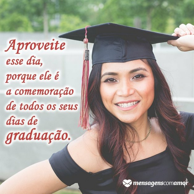 Mensagens de formatura para celebrar esse ilustre momento