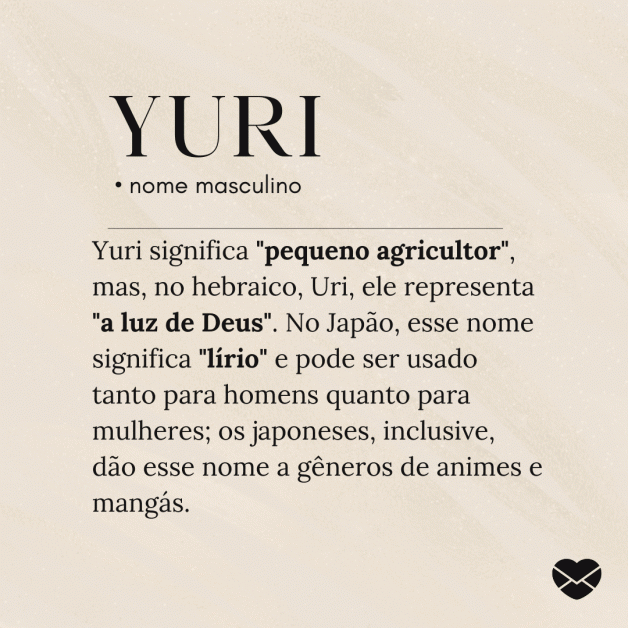 Significado do nome Yuri: origem, frases e mais