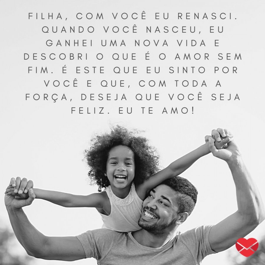 Mensagens de amor de pai para filha. Mostre que você a ama Mensagens de amor de pai para filha. Mostre que você a ama