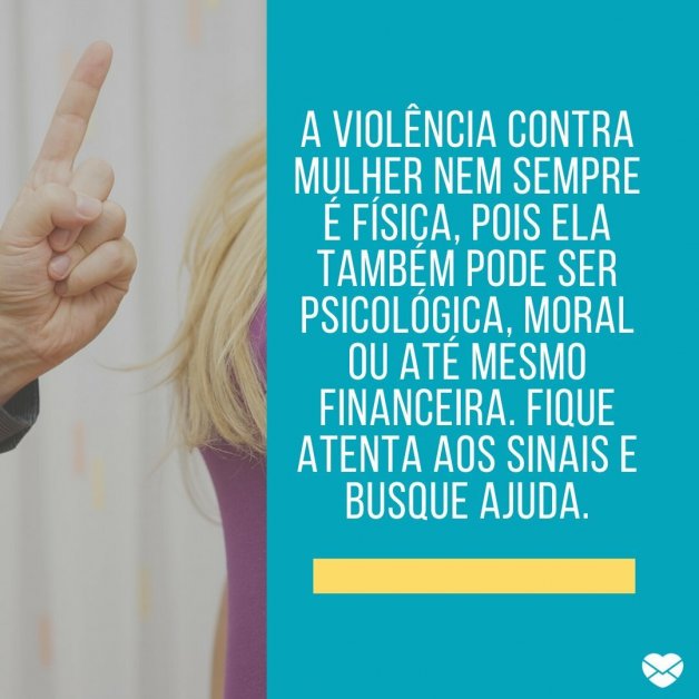 Frases sobre a violência contra mulheres: entre nessa luta!