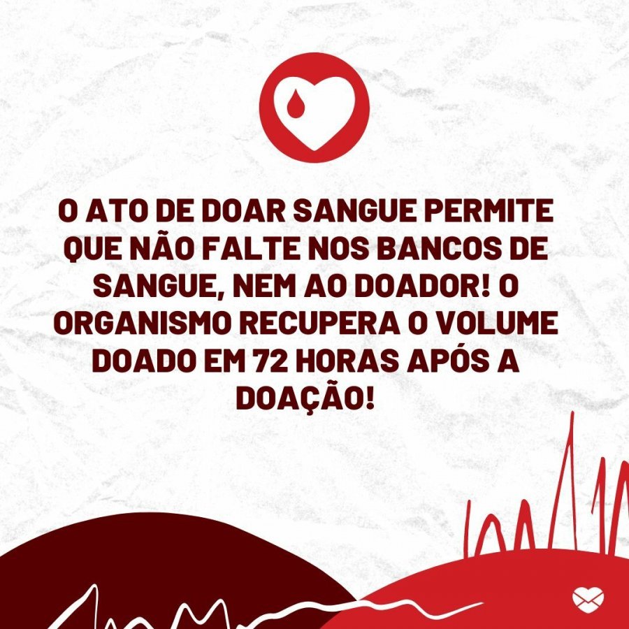 Frases sobre a doação de sangue: divulgue esse ato de amor