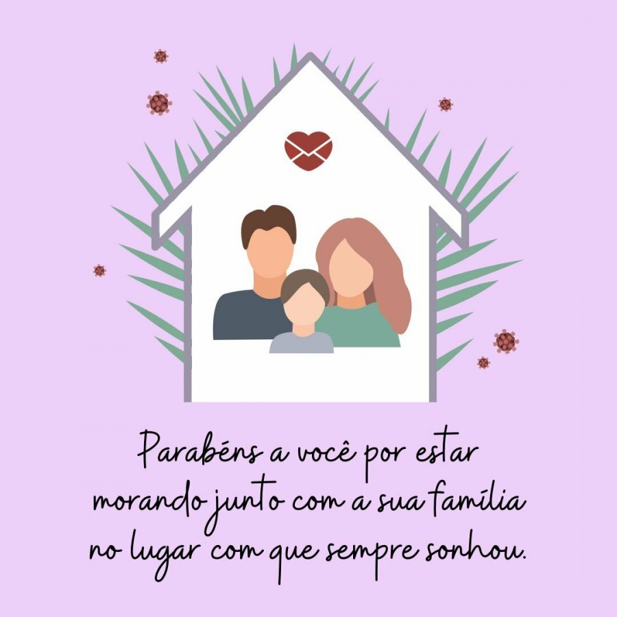 Mensagens para o primeiro dia morando junto: apoie com amor!