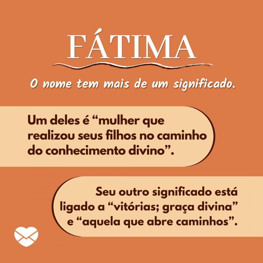 Frases de Fátima — conheça o significado desse nome!