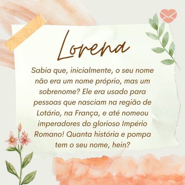 Significado do nome Lorena: origem, frases e mais — Página 2