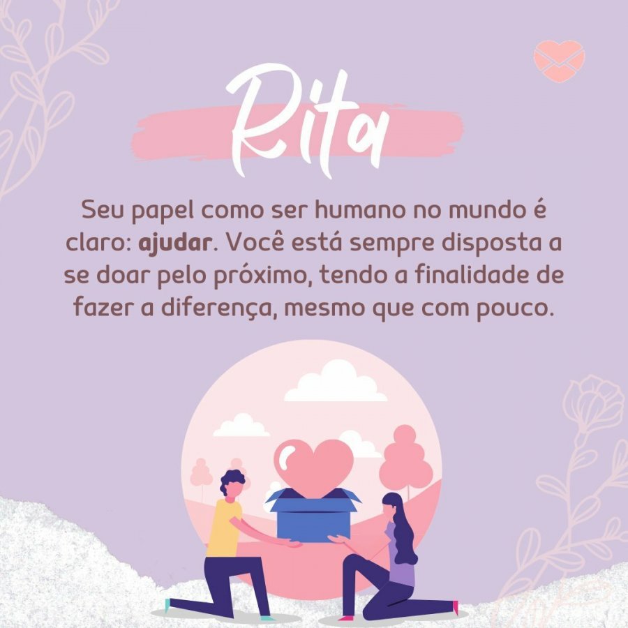 Frases de Rita - saiba o motivo de ela não ser nada humilde!