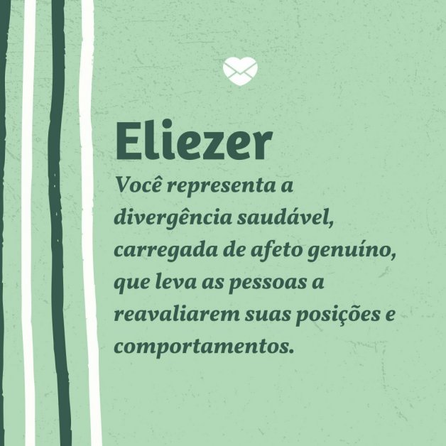 Significado do nome Eliezer: Descubra a origem da determinação