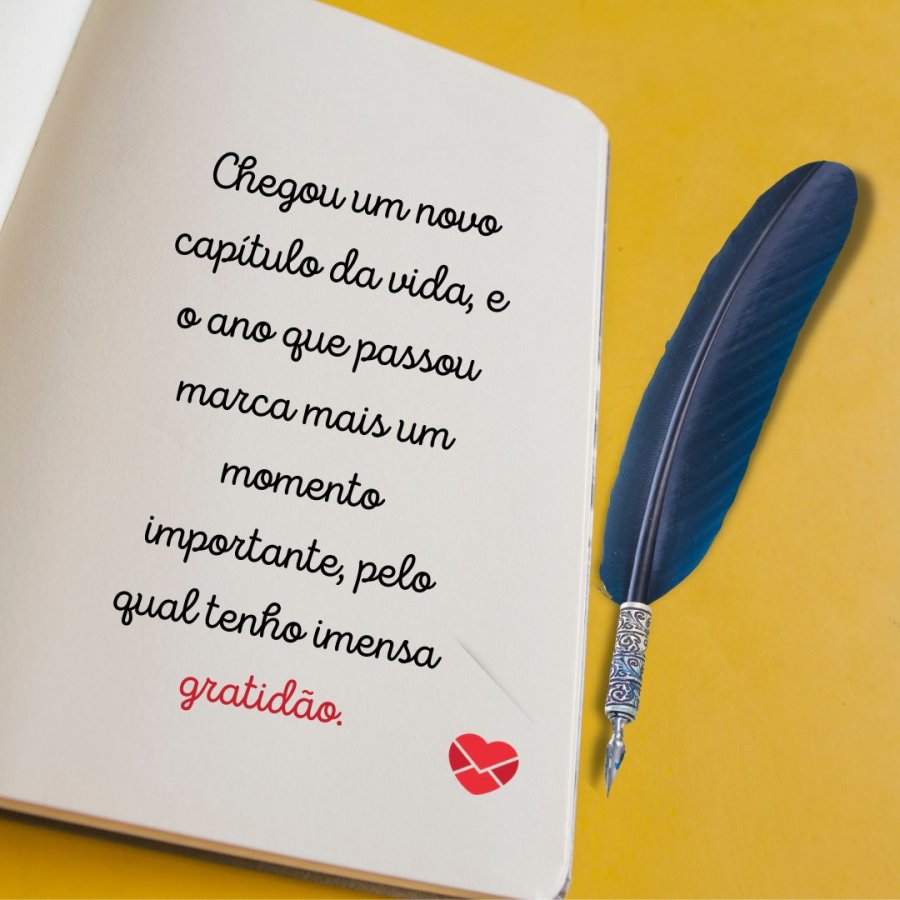Frases de gratidão pelo ano que passou - reflita no assunto! Frases de gratidão pelo ano que passou - reflita no assunto!