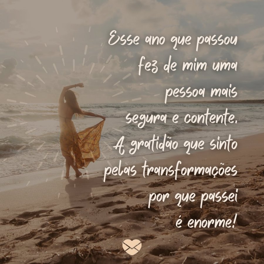 Frases de gratidão pelo ano que passou - reflita no assunto! Frases de gratidão pelo ano que passou - reflita no assunto!