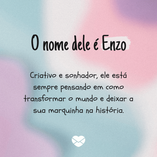 Significado do nome Enzo: origem, frases e mais