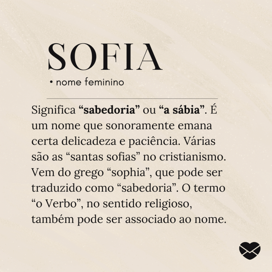 Significado do nome Sofia: origem, frases e mais