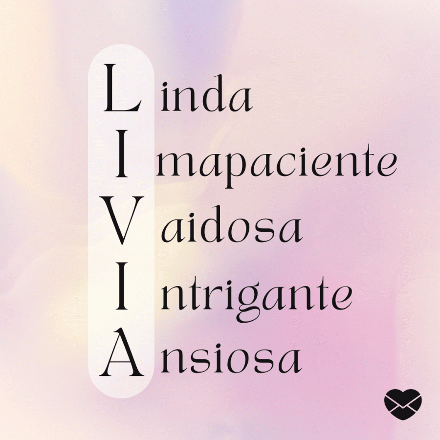 Significado do nome Livia: origem, frases e mais