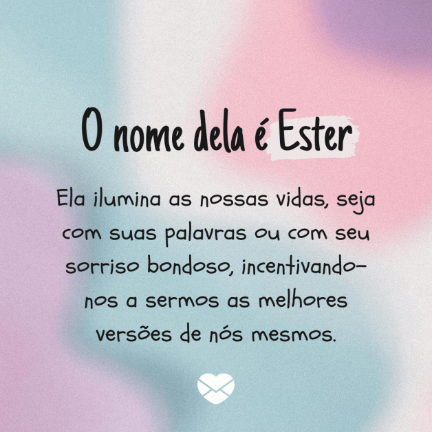Significado do nome Ester: origem, frases e mais