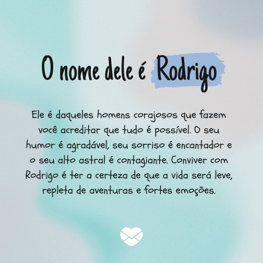 Significado do nome Rodrigo: origem, frases e mais
