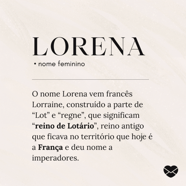 Significado do nome Lorena: origens, frases e mais