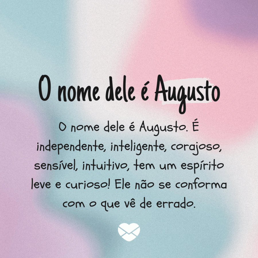 Significado do nome Augusto: origem, frases e mais