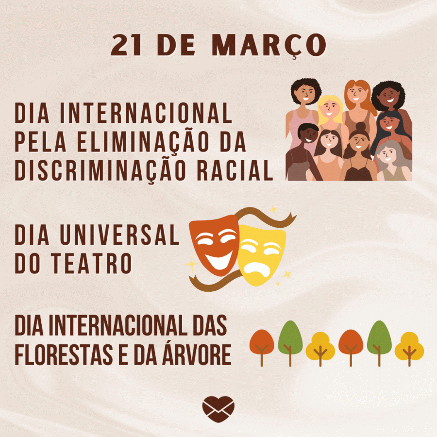 O que se comemora no dia 21 de março?