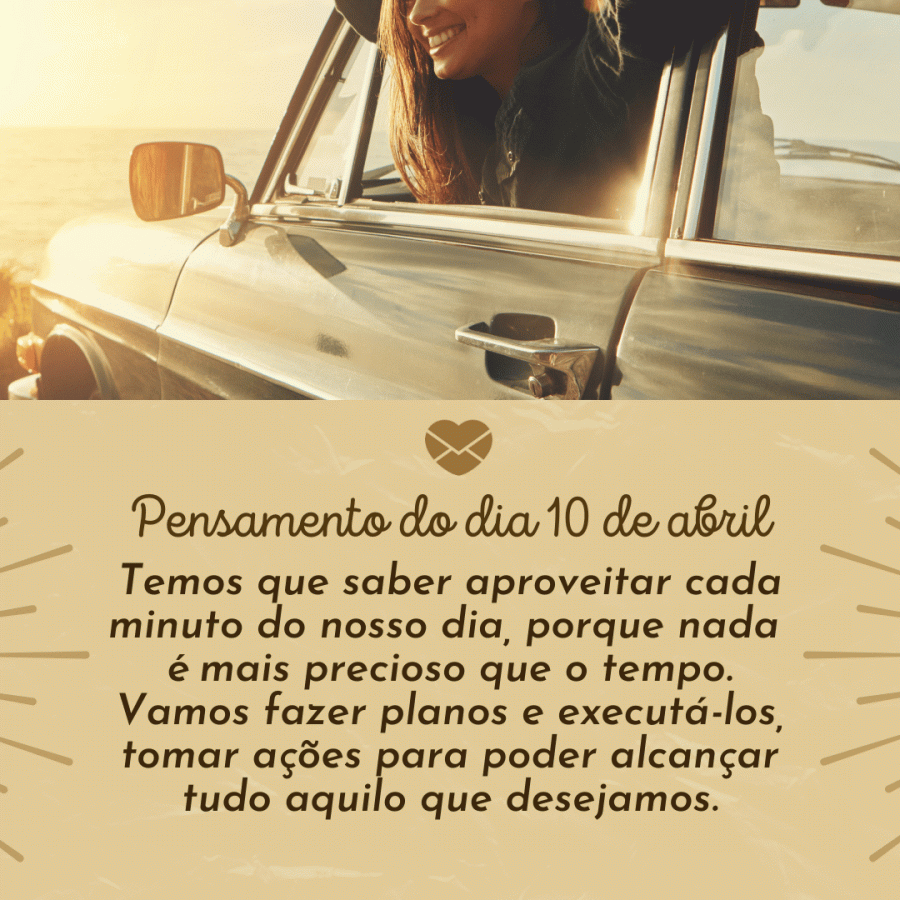 O que se comemora no dia 10 de abril?