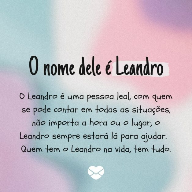 Significado do nome Leandro: Origem, frases e mais