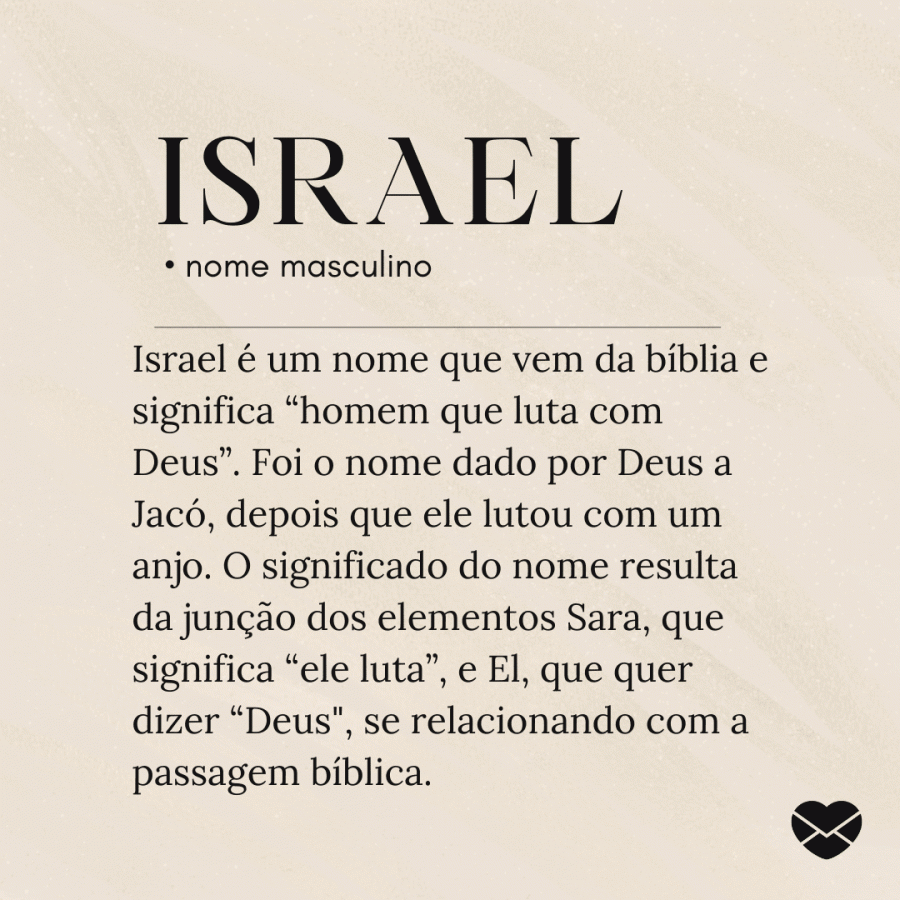 Significado do nome Israel: origem, frases e mais!