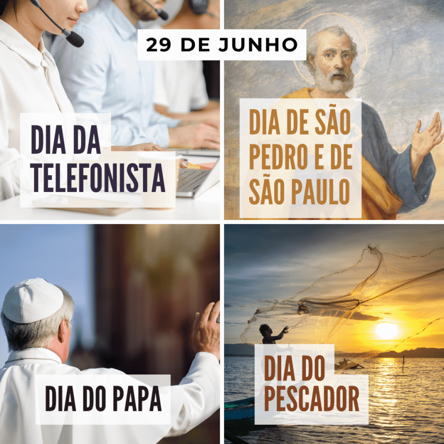 O que se comemora no dia 29 de junho?