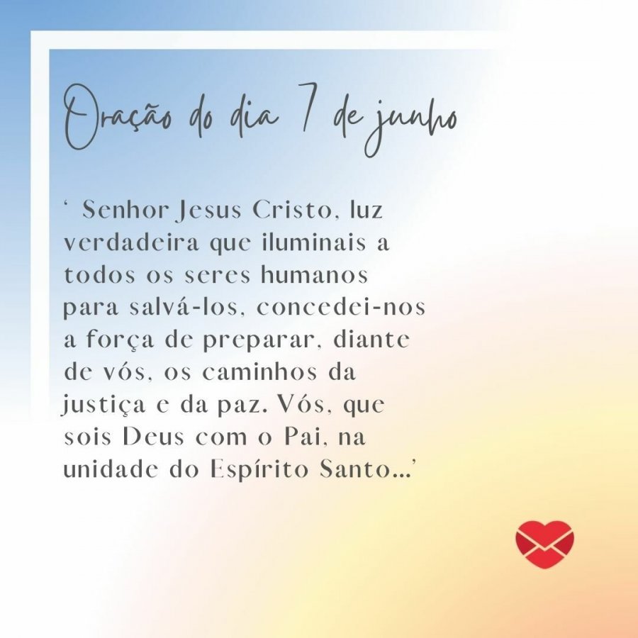 O que se comemora no dia 7 de junho?