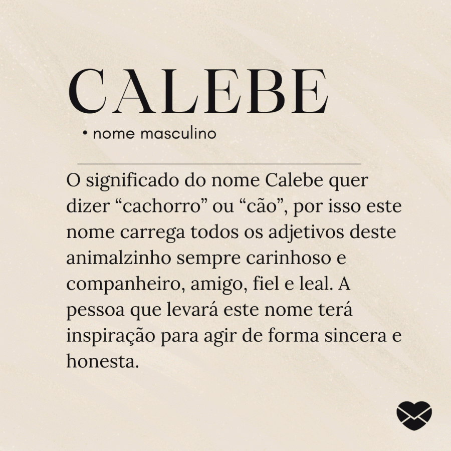 Significado do nome Calebe: Origem, curiosidades e mais