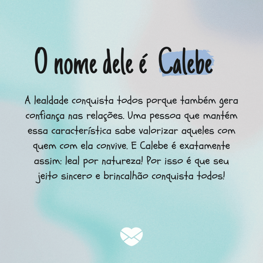 Significado do nome Calebe: Origem, curiosidades e mais