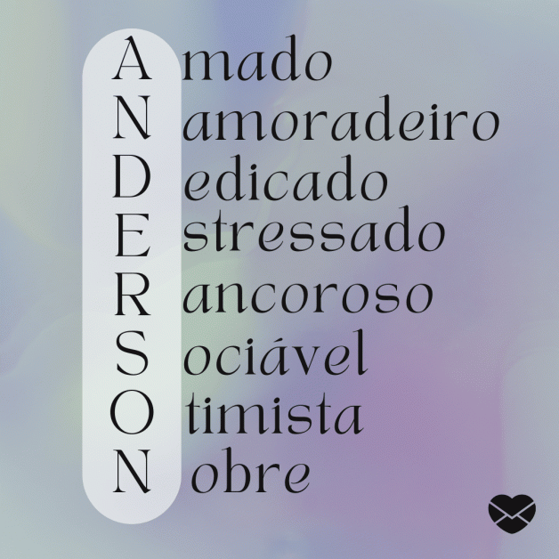 Significado do nome Anderson: origem, frases e mais