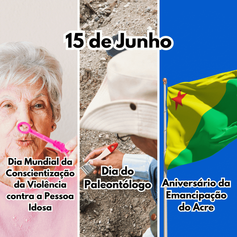 O que se comemora no dia 15 de junho?