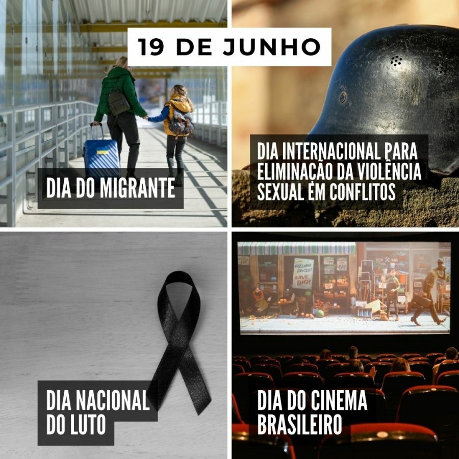 O que se comemora no dia 19 de junho?
