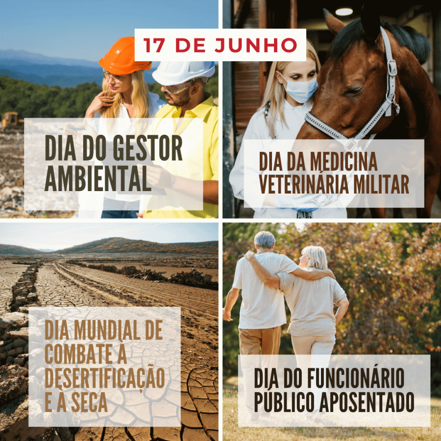 O que se comemora no dia 17 de junho?
