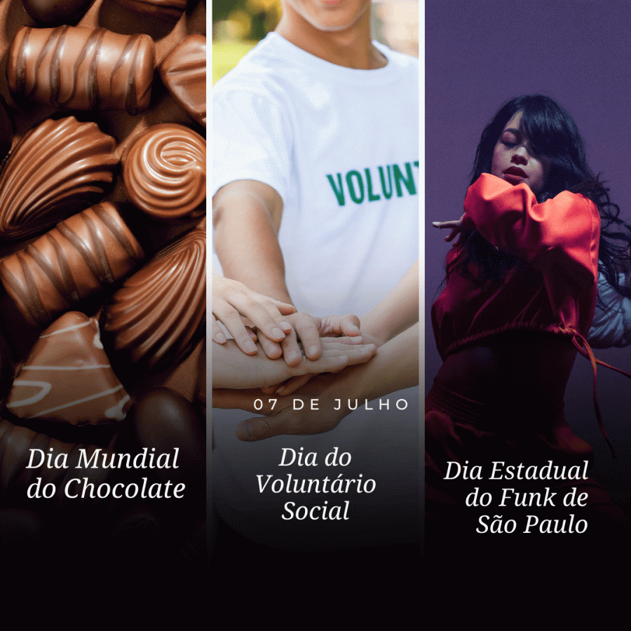 O que se comemora no dia 7 de julho?