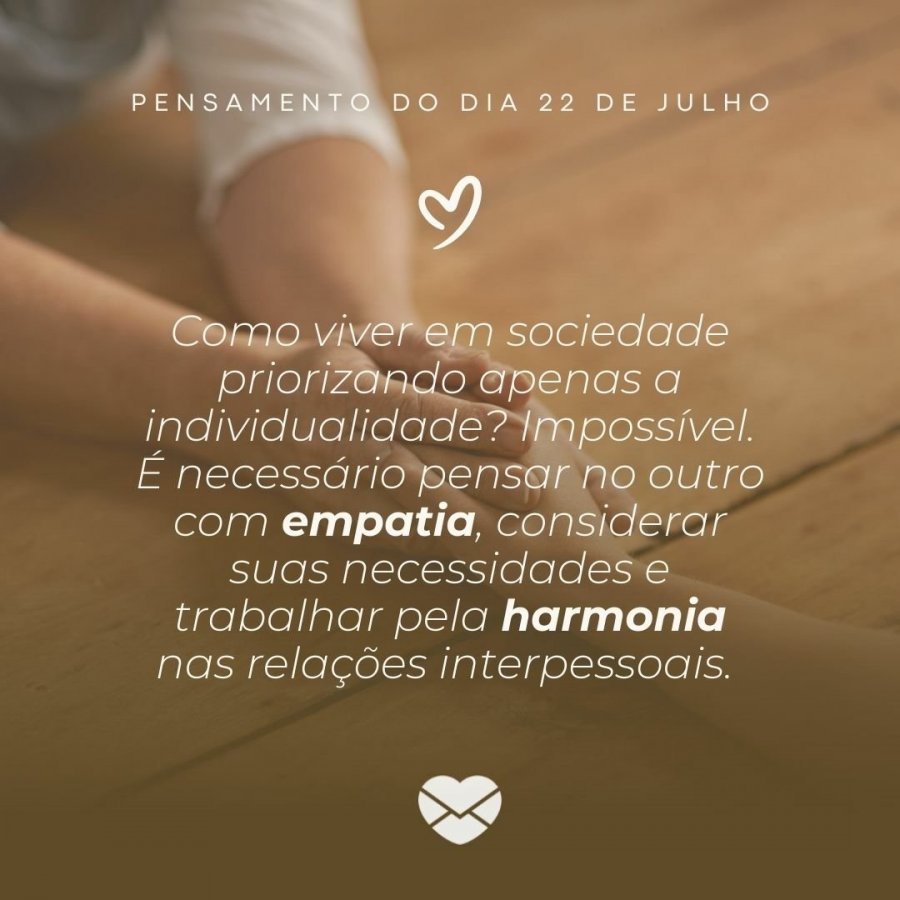 O que se comemora no dia 22 de julho?