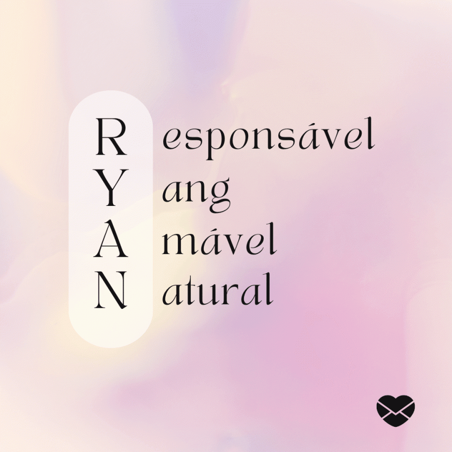 Significado do nome Ryan: origem, curiosidades e mais