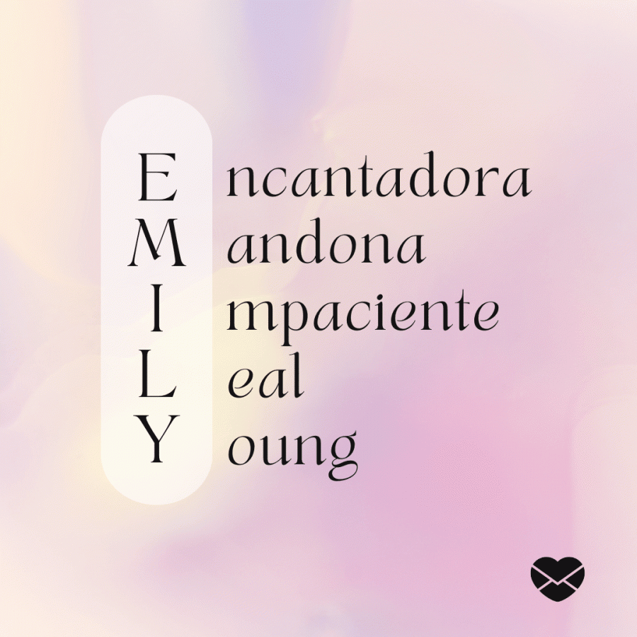 Significado do nome Emily: origem, curiosidades e mais
