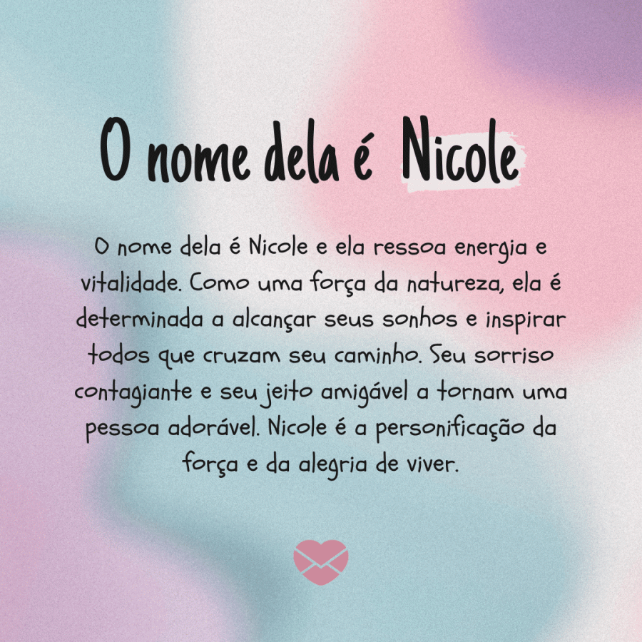 Significado do nome Nicole: origem, curiosidades e mais