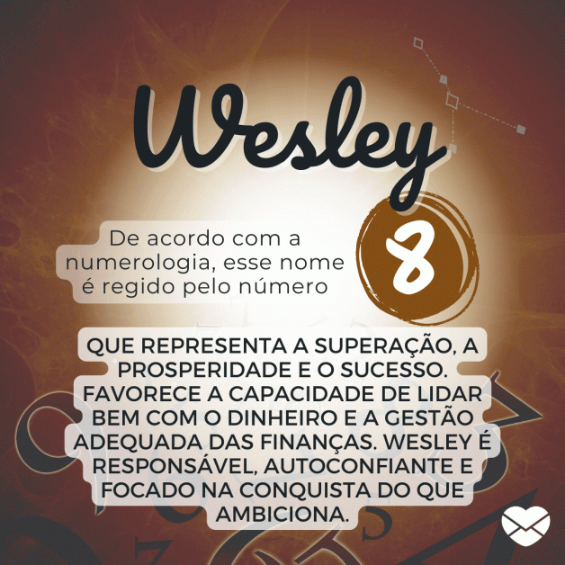 Significado do nome Wesley: origem, curiosidades e mais